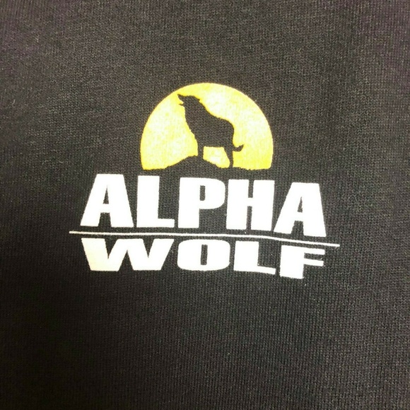 Cotton Deluxe | Shirts | Vintage Alpha Wolf Single Stitch Made Usa T ...